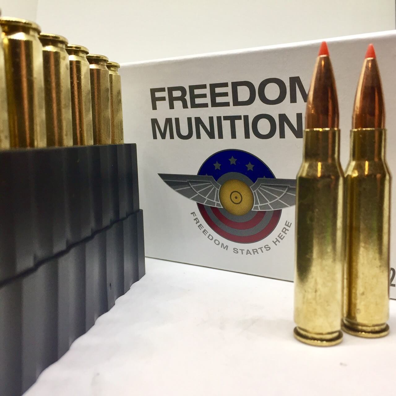 .308 Win 168gr A-Max (Freedom Munitions) - Reman - Ammo Direct