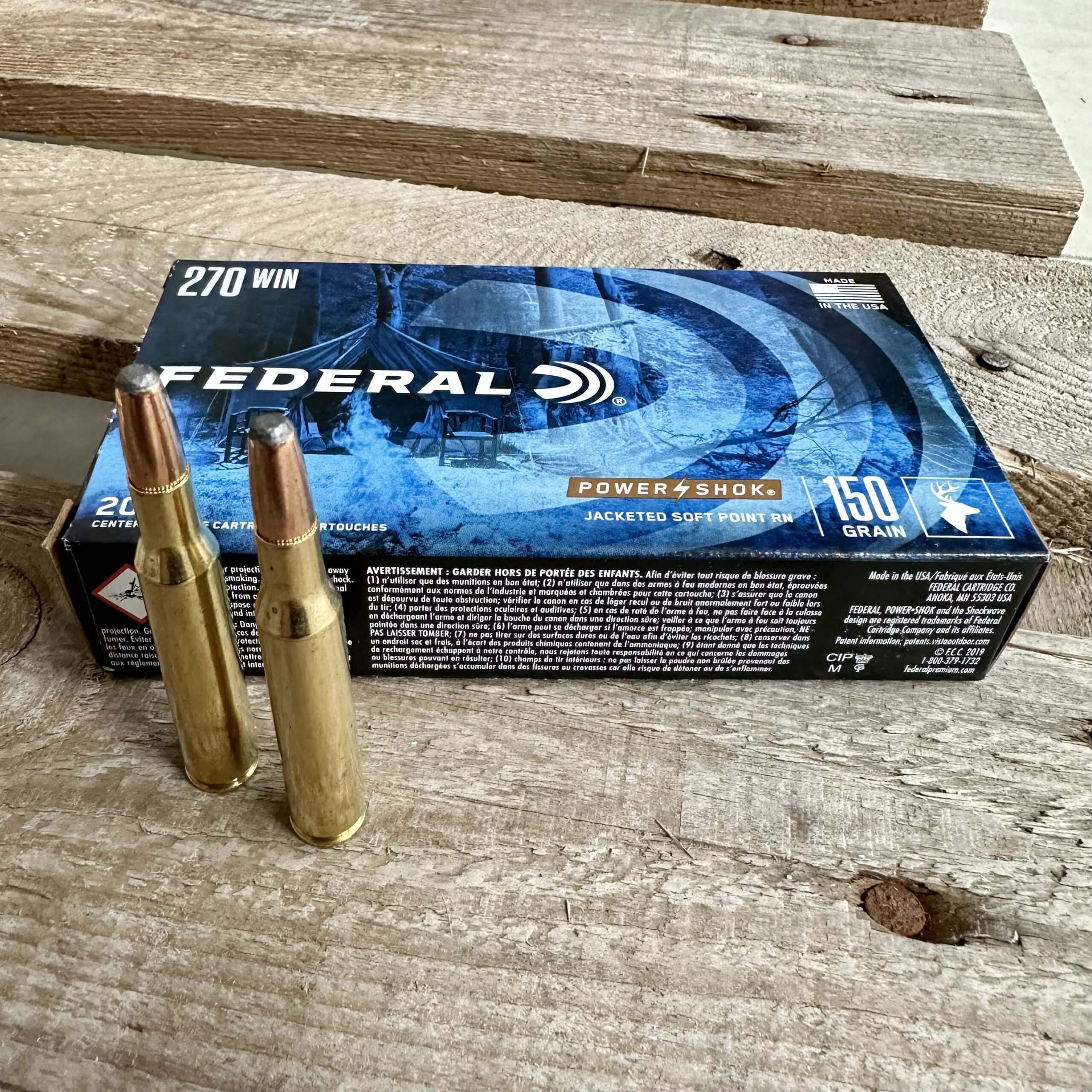 270 Win 150gr Power-Shok (Federal) – Ammo Direct