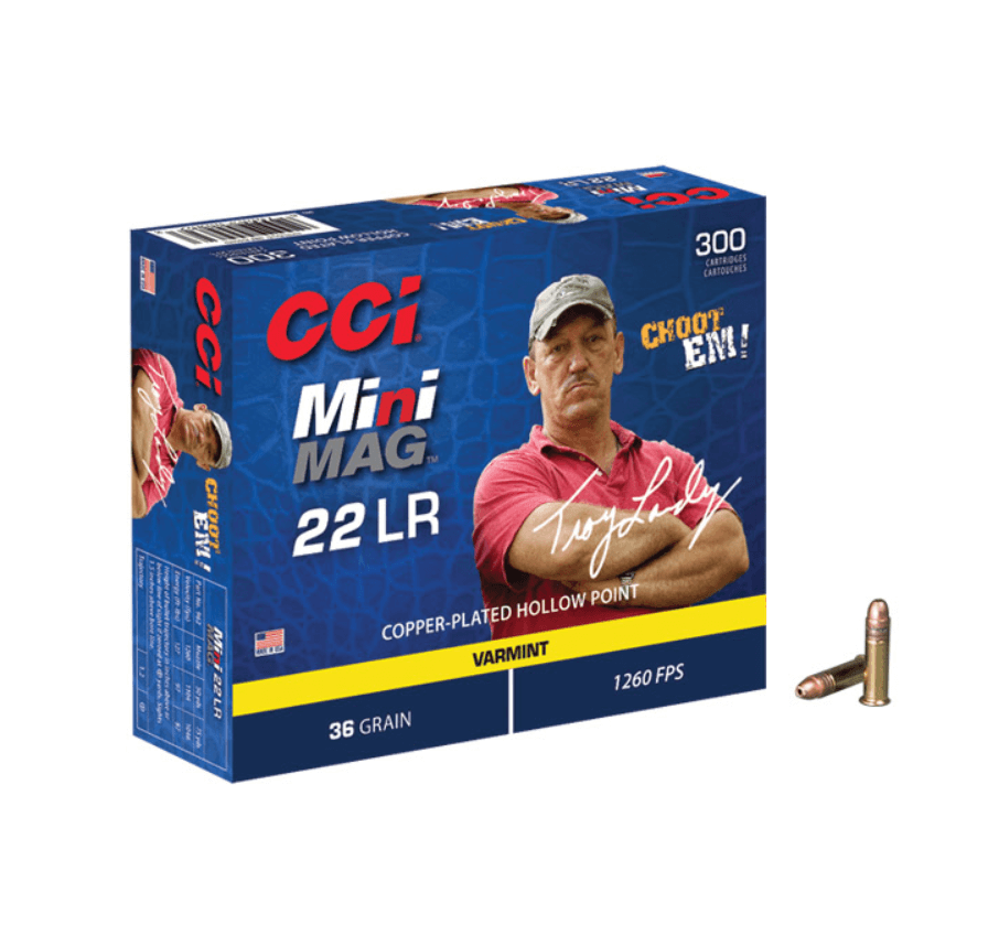 22LR 36gr HP - Mini Mag (CCI) - 300 Rounds - Ammo Direct