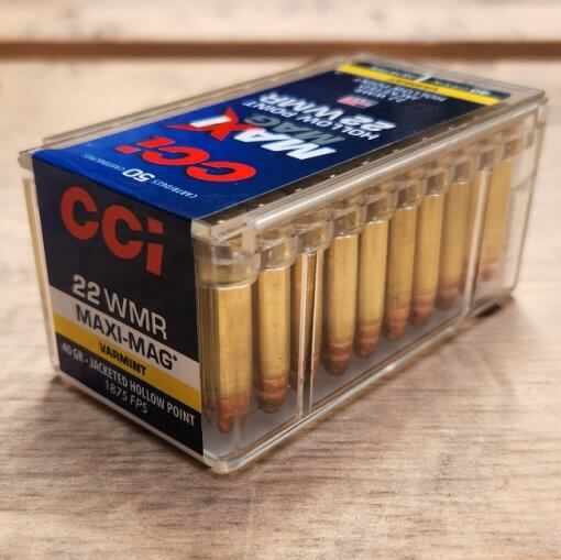 22 Mag 40gr Maxi-Mag JHP (CCI) – Ammo Direct