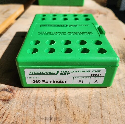 260 Rem – Full Length Sizing Die Set (Redding) – Ammo Direct