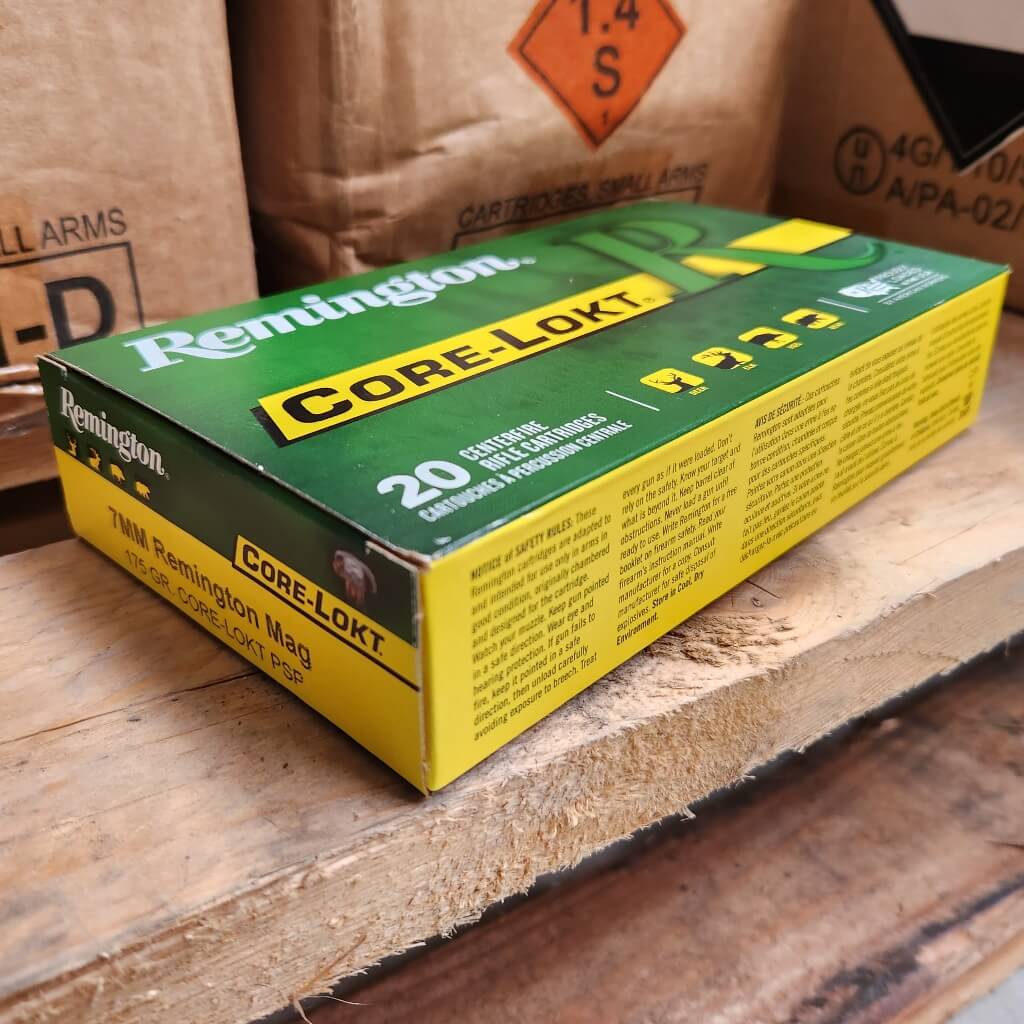 7mm Rem Mag 175gr Core-Lokt PSP (Remington) - Ammo Direct