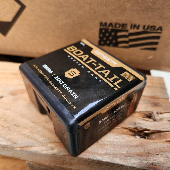 .243/6mm 100gr Spitzer BTSP (Speer) – 100 Projectiles – Ammo Direct