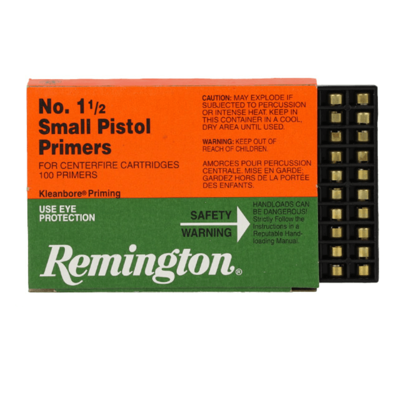 Remington Primers 1-1/2 Small Pistol Primers – Ammo Direct