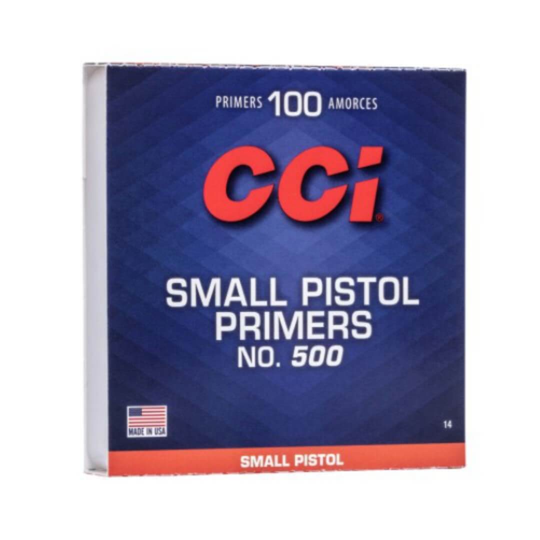 Small Pistol Primers #500 (CCI) – 1000 Primers – Ammo Direct