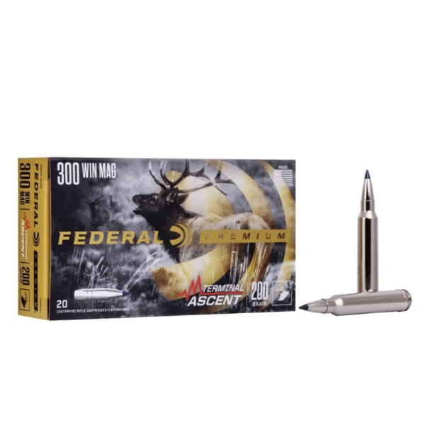 300 Win Mag 200gr Terminal Ascent (Federal Premium) – Ammo Direct