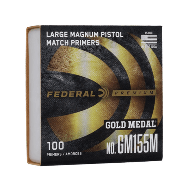 Large Pistol Primers Magnum Gold Medal – 1000 Primers (Federal) – Ammo ...