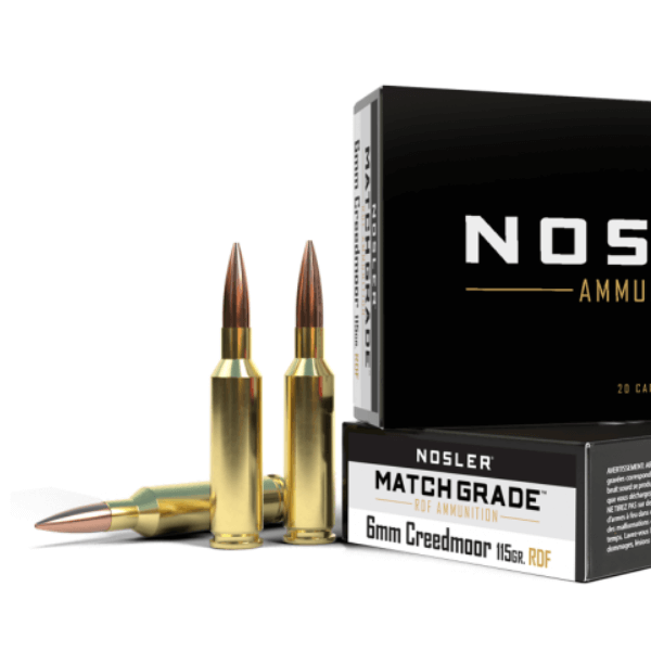 6mm Creedmoor 115gr RDF HPBT Match Grade (Nosler) – Ammo Direct