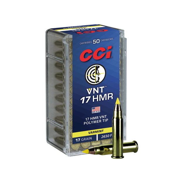 17 HMR VNT HP 17gr 2650fps (CCI) – Ammo Direct