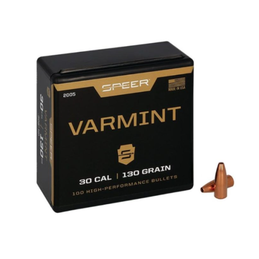 .308/30cal 130gr HP (Speer) – 100 Projectiles – Ammo Direct